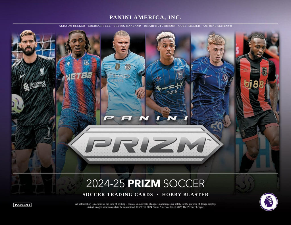 2024/25 Panini Prizm Premier League EPL Soccer 6-Pack Hobby Blaster – Dave & Adam's Europe