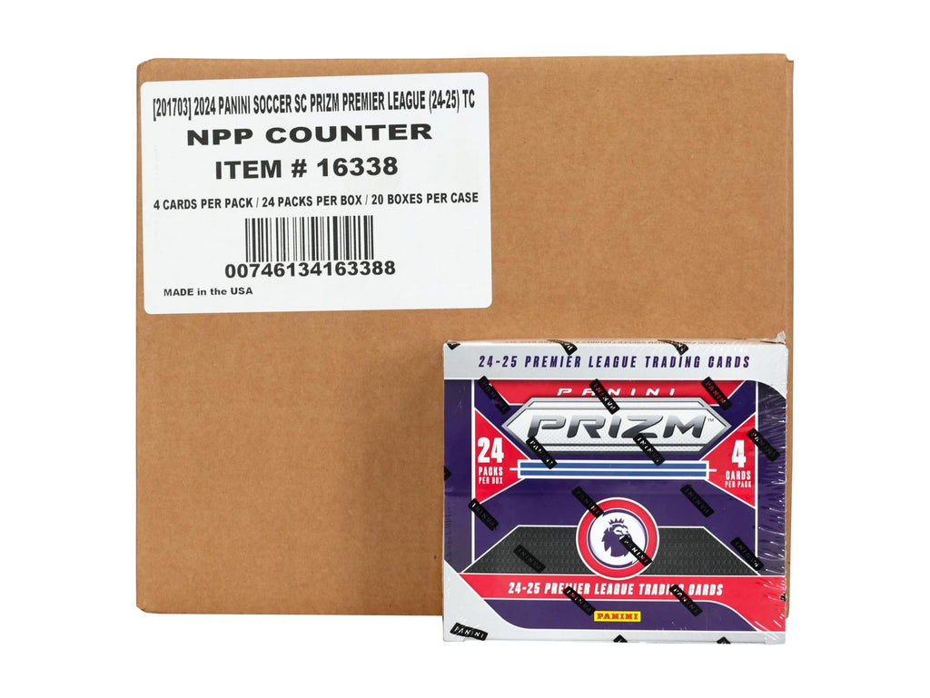 2024/25 Panini Prizm Premier League EPL Soccer Retail 24-Pack – Dave & Adam's Europe