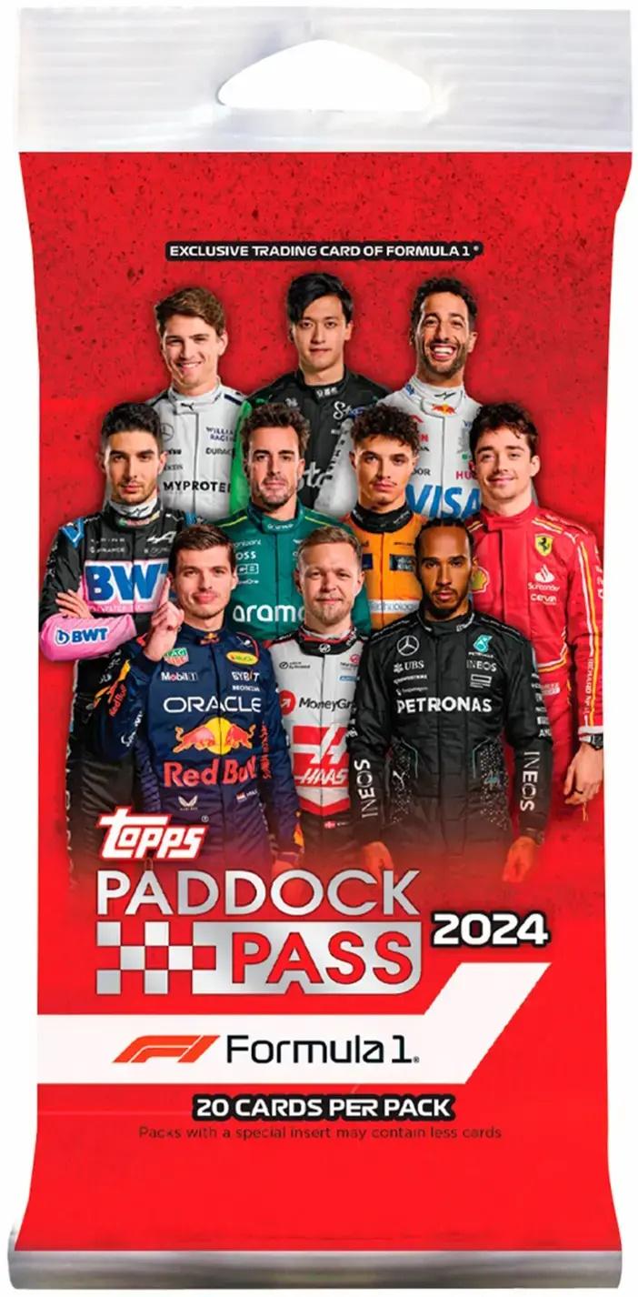 2024 Topps Paddock Pass Formula 1 F1 Jumbo Value Pack – Dave & Adam's ...