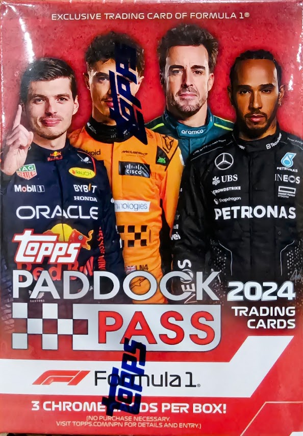 2024 Topps Paddock Pass F1 Formula 1-6-Pack Blaster – Dave & Adam's Europe