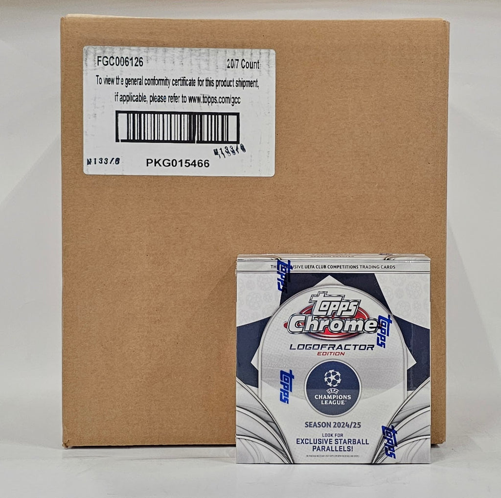 2024/25 Topps Chrome Logofractor UEFA Club Competitions Soccer (London ...