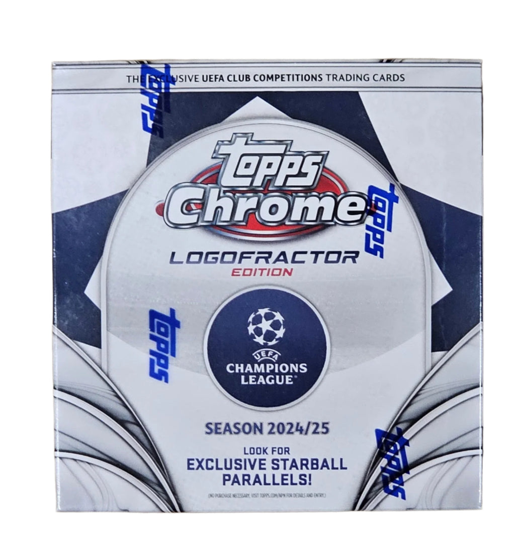 2024/25 Topps Chrome Logofractor UEFA Club Competitions Soccer (London ...