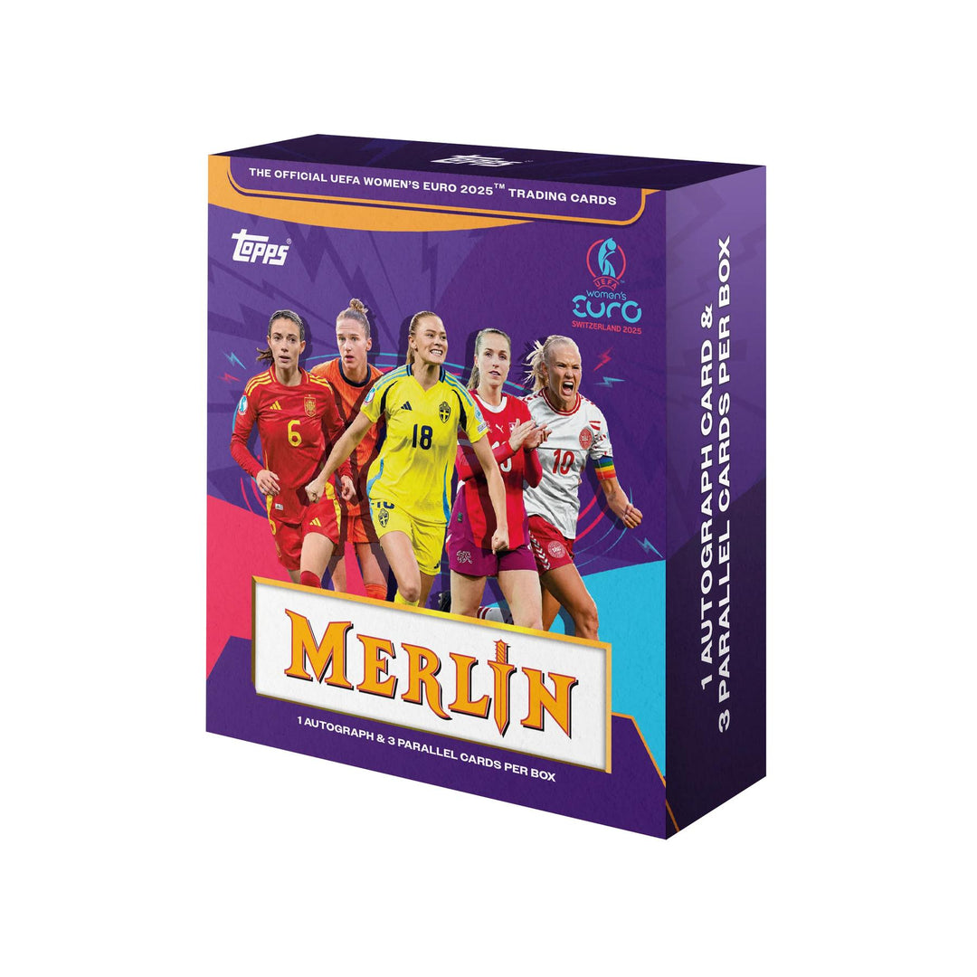 2024/25 Topps Merlin UEFA Women's Euros Soccer Hobby Box – Dave & Adam ...