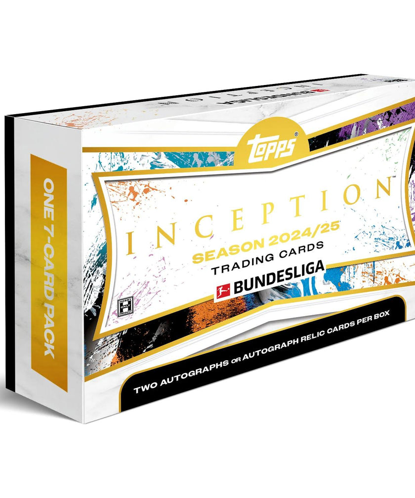 2024/25 Topps Bundesliga Inception Soccer Hobby Box – Dave & Adam's Europe