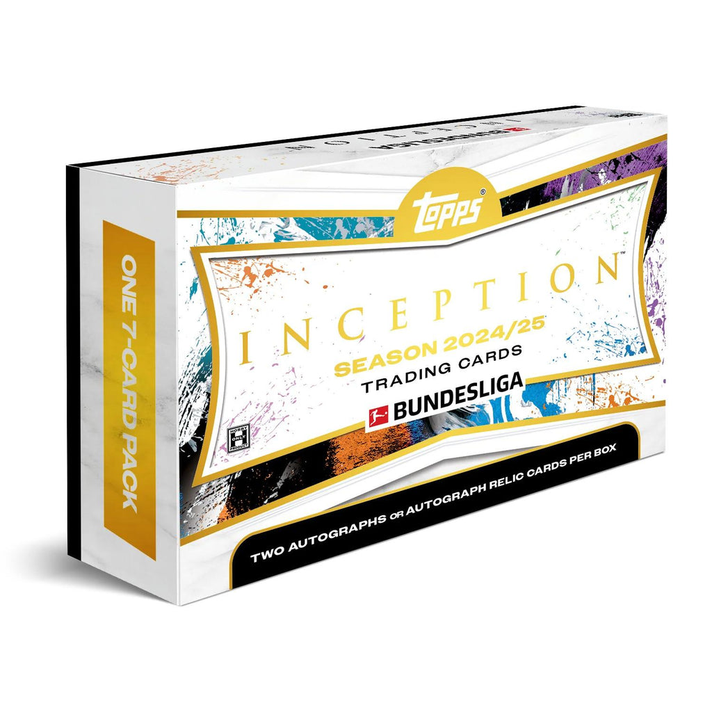 2024/25 Topps Bundesliga Inception Soccer Hobby Box – Dave & Adam's Europe