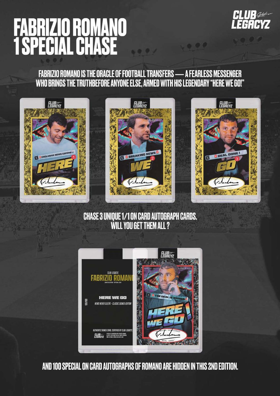 2025 Club Legacyz Icons Soccer Second Edition Hobby Pack – Dave & Adam ...