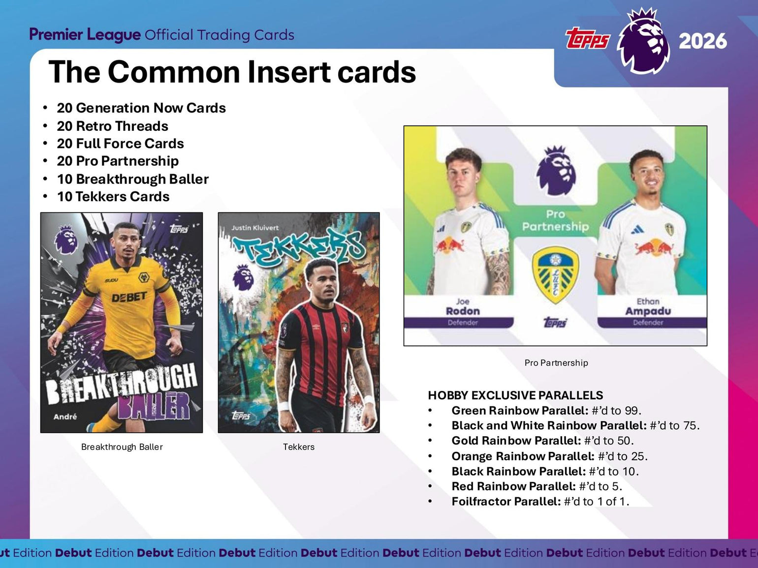 2025/26 Topps Premier League EPL Soccer Hobby – Dave & Adam's Europe