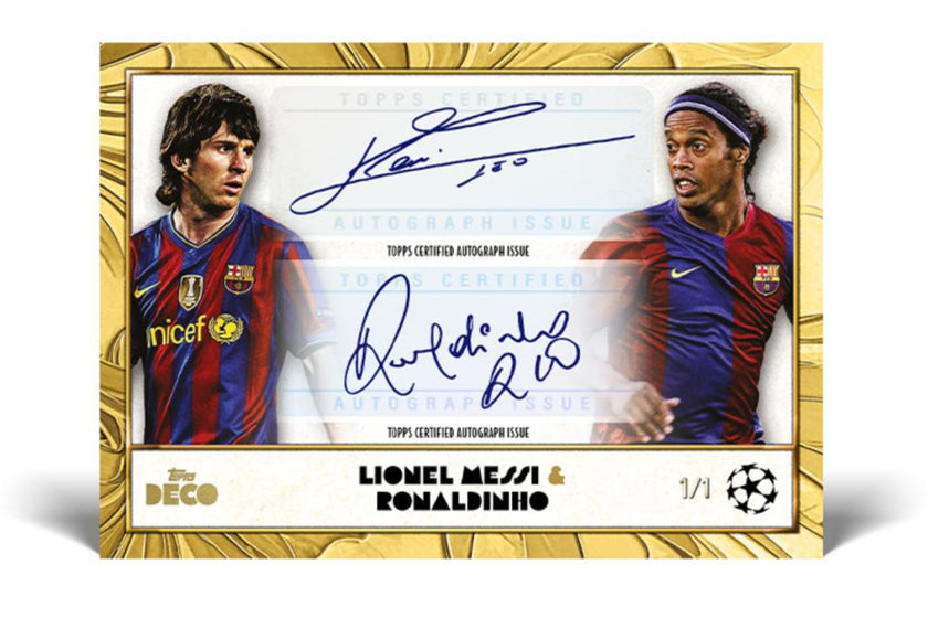 2024/25 Topps Deco UEFA Club Competitions Soccer Hobby Box – Dave ...
