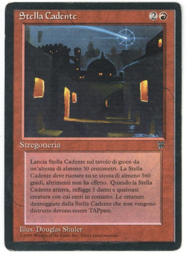 1995 Magic the Gathering Stella Cadente Falling Star Italian – Dave ...